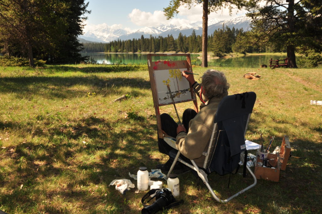 Your easel, your altar
